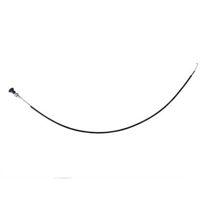 China SS316 Wire Rope Cable Assembly 940mm Long 76mm Travel Black Round Handle Conduit for sale