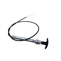 China Control Cable Push Pull Cable with Twist Lock T Handle for Fire Extinguishers and Battery Switches for sale