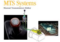 China MTS Systems Industrial Manual Transmission Shifter for Heavy Equipment - Maintenance-Free Design with Low-Friction Cables for sale