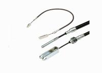 China Pull Only Brake Control Cable Assembly with Threaded End Rod 5/16-24 1500lb for sale