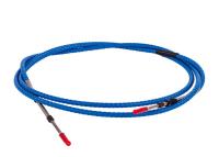 China Marine Push Pull Cable 3 Inch Travel 4 Inch Bend Radius Engine Control Cable for sale
