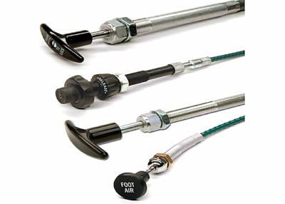 China Custom Clutch Control Cable for Trucks & Heavy Equipment - 1-6 Inch Travel, 90 Inch Length Options for sale