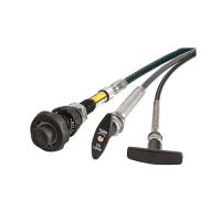 China Hand-Operated Control Head Cables for Engine Throttles, Valves & Mechanical Linkages - Industrial Remote Control Solutions for sale