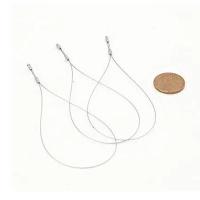 China Cycle-Flex Miniature Stainless Steel Cable 0.15mm to 1.12mm Uncoated for sale