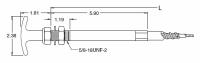 China Mechanical Control Cable 2-6mm OD 1-5mm ID 300V PVC Insulation -40℃ to 120℃ for sale