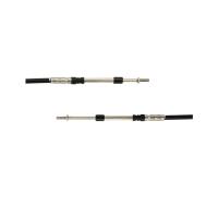 China Bulkhead Mount Marine Push Pull Control Cable Assembly 33C Boat Steering Cable for sale