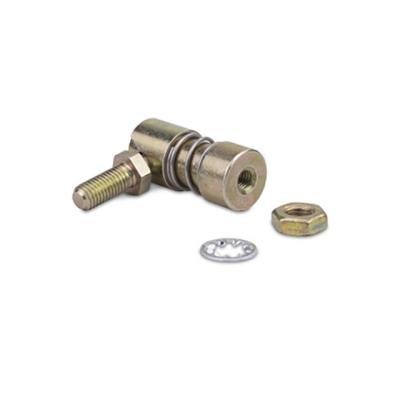 China Quick Disconnect Ball Joint Assemblies for Control Cables 5mm Zinc Plated Steel for sale