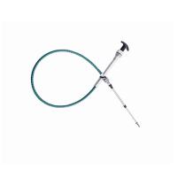 China Twist Locking Control Cable 6 to 30 ft Push Pull Throttle Cable 100 lb Load for sale