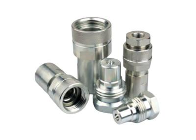 China ISO 7241A Self-Locking Quick Connect 1/4 Inch 10000 PSI Carbon Steel Stainless Steel for sale