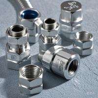 China Stainless Steel Quick Connect Coupling ISO 7241A 10000 PSI Self Locking for sale