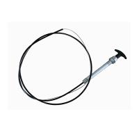 China Black Control Cable with Twist Lock T Handle 6mm Core Diameter 1000mm Length for sale