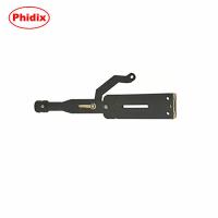 China Hand Brake Control Lever Parking Brake Lever 150mm Length Metal Handle for sale