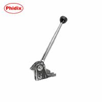 China Light Duty Cable Control Assembly 4 Position Forged Handle Adjustable Lever Stop for sale