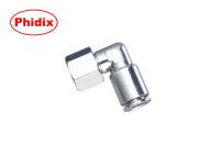 China Insert-Type Pneumatic Elbow Internal Thread Fittings 1.6Mpa Nickel Plated Brass for sale