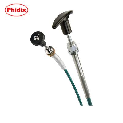 China Non-Lock Push-Pull Control Head 50 lb Load 3 in Travel for Remote Engine Shutdown for sale
