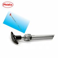 China Twist Lock Push Pull Control Head 100lb Load 3in Travel Plated Carbon Steel for sale
