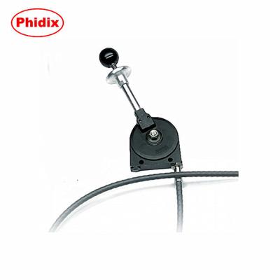 China Light Duty Lever Push-Pull Hand Throttle Control 2-Bolt Mount Adjustable Friction for sale