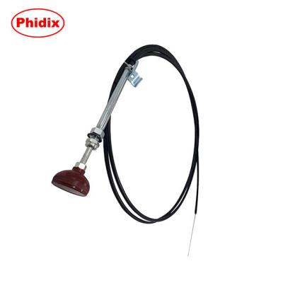 China Push Pull PTO Control Cable Assembly with Ergonomic Knob 6 ft for sale