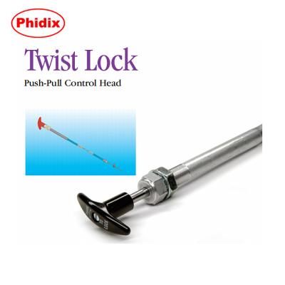 China Twist Lock Push-Pull Control Head 100lb Capacity 3.00in Travel for sale