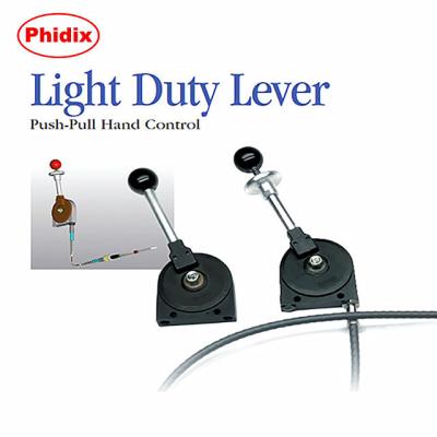 China Light Duty Universal Handbrake Lever with 4.5:1 Mechanical Advantage and 3-Inch Travel for Industrial Push-Pull Control for sale