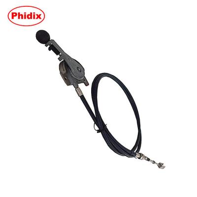 China Custom Push-Pull Hand Control Lever with Control Cable for Remote Operation for sale