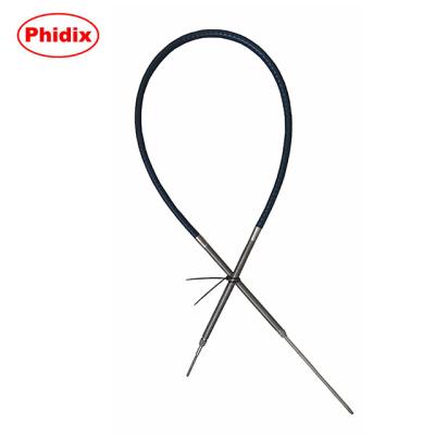 China Push Pull Locking Throttle Control Cable Heavy Duty 1000N Tensile Strength for sale