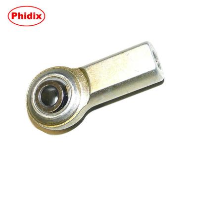 China Carbon Steel Female Thread Maintenance Free Rod End Ball Bearing PTFE Lined for sale