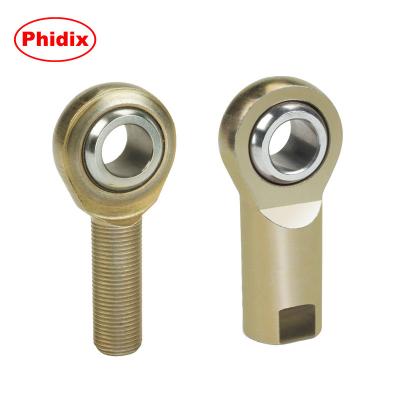 China EM-T EF-T Series 2-Piece PTFE-Lined Rod Ends Self-Lubricating -65°F to 250°F Electroless Nickel Plated for sale