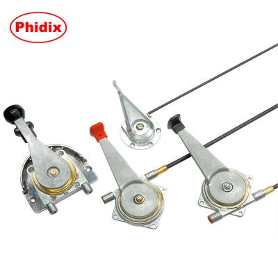 China Compact Hand Throttle Control Head with 5:1 Mechanical Advantage and 26 lb Load Capacity for Industrial Vehicles for sale