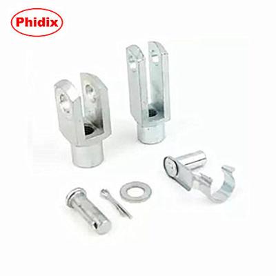 China Zinc Plated Carbon Steel Clevis Pin with Retaining Clip Metric and Inch Sizes for sale
