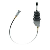 China Plated Steel Custom Control Cable Push Pull Hand Control Lever with 5:1 Mechanical Advantage for Industrial Applications for sale
