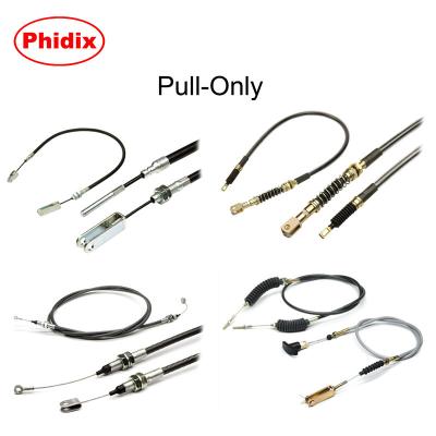 China Pull Only Mechanical Control Cable Series 1000kg Max Load Customizable Length for sale
