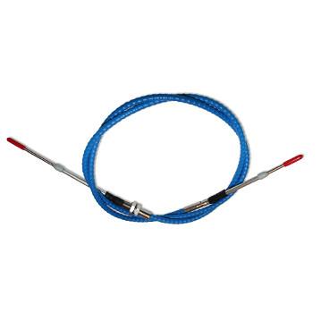 China Blue Max High Performance Control Cable 4 Inch Bend Radius 3 Inch Stroke PTFE Lined for sale