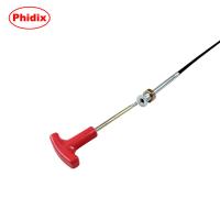 China T-Handle Control Cable 1000mm Push-Pull Motion Control for Throttle Choke Clutch Valve Actuation for sale