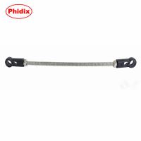 China Adjustable Threaded Linkage Rod Assembly 1500N Capacity Zinc Plated Clevis Joint for sale