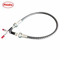 China Dual-End Push-Pull Control Cable Assembly 1500mm Length Zinc-Plated Fittings for sale