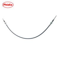 China Push Pull Control Cable Assembly with Threaded Ends 100mm Stroke 5mm Core for sale
