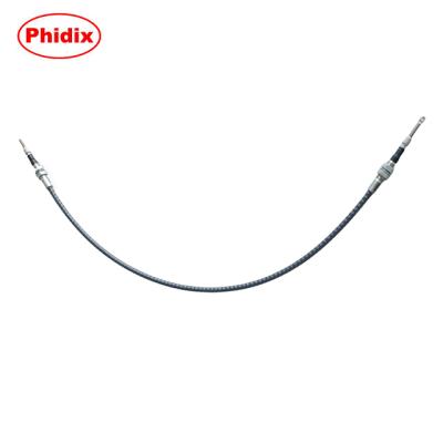 China Push Pull Control Cable Assembly with Threaded Ends 100mm Stroke 5mm Core for sale