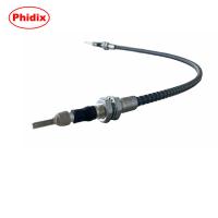 China Push Pull Control Cable Assembly with Threaded Ends 100mm Stroke 5mm Core for sale