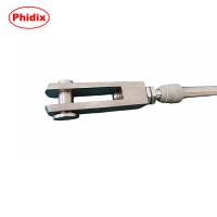 China PHIDIX Customizable Length Mechanical Control Cable with Stainless Steel Components for Heavy-Duty Load Capacity for sale