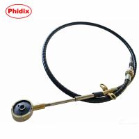 China Heavy Duty Push Pull Control Cable 10mm Threaded Bulkhead Rod End for sale