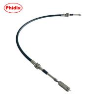 China Heavy Duty Push Pull Control Cable Assembly Threaded End U Fork 1000mm Stroke for sale
