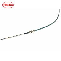 China Precision Flexible Control Cable Shaft with Threaded Connector 1000mm for Mechanical Linkage Systems for sale