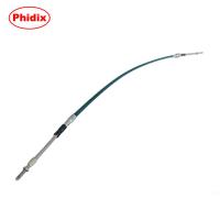 China Precision Flexible Control Cable Shaft with Threaded Connector 1000mm for Mechanical Linkage Systems for sale