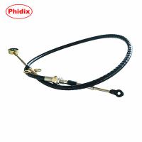 China Light Duty Push-Pull Gear Shift Control Cable 150mm Threaded Bulkhead Rod End for sale