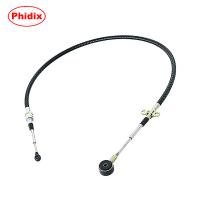 China Light Duty Push-Pull Gear Shift Control Cable 150mm Threaded Bulkhead Rod End for sale