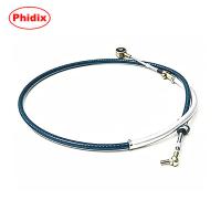 China Light Truck Mechanical Push-Pull Control Cable Assembly 150mm Stroke Customizable for sale