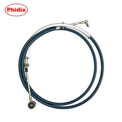 China Light Truck Mechanical Push-Pull Control Cable Assembly 150mm Stroke Customizable for sale