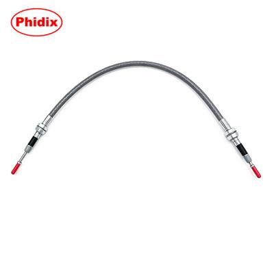 China Full Assembled Dual-End Adjustable Push-Pull Control Cable For Industrial Mechanical Motion Control for sale