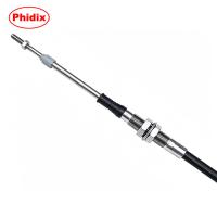 China Push-Pull Control Cable Assembly With Threaded End Fittings for sale